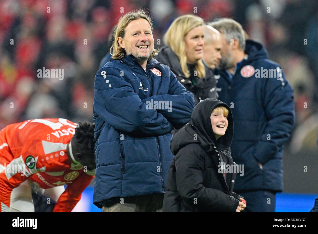 06 November 2025, Rhineland-Palatinate, Mainz: Soccer: UEFA Europa ...
