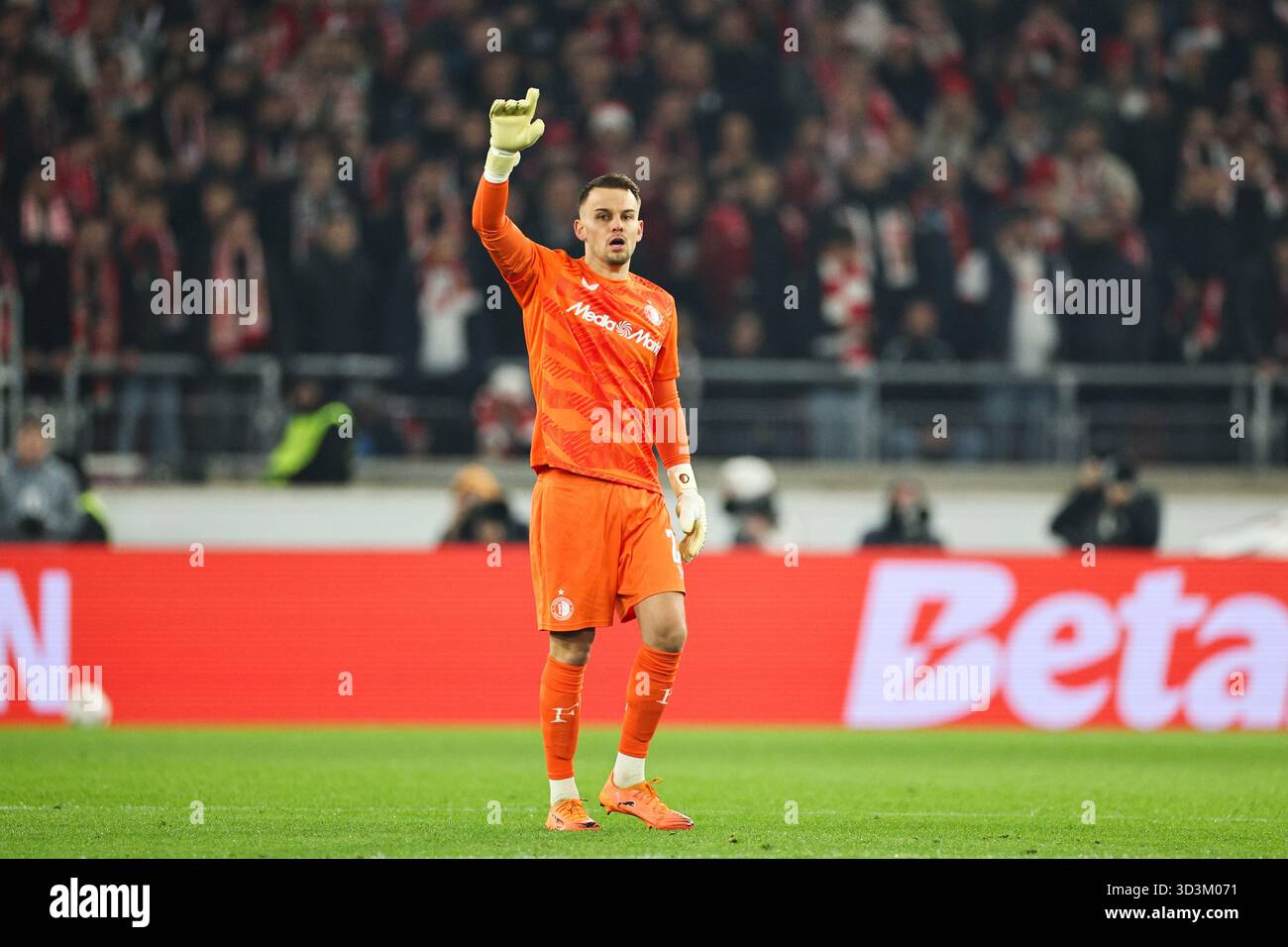 STUTTGART - Feyenoord goalkeeper Timon Wellenreuther during the UEFA ...