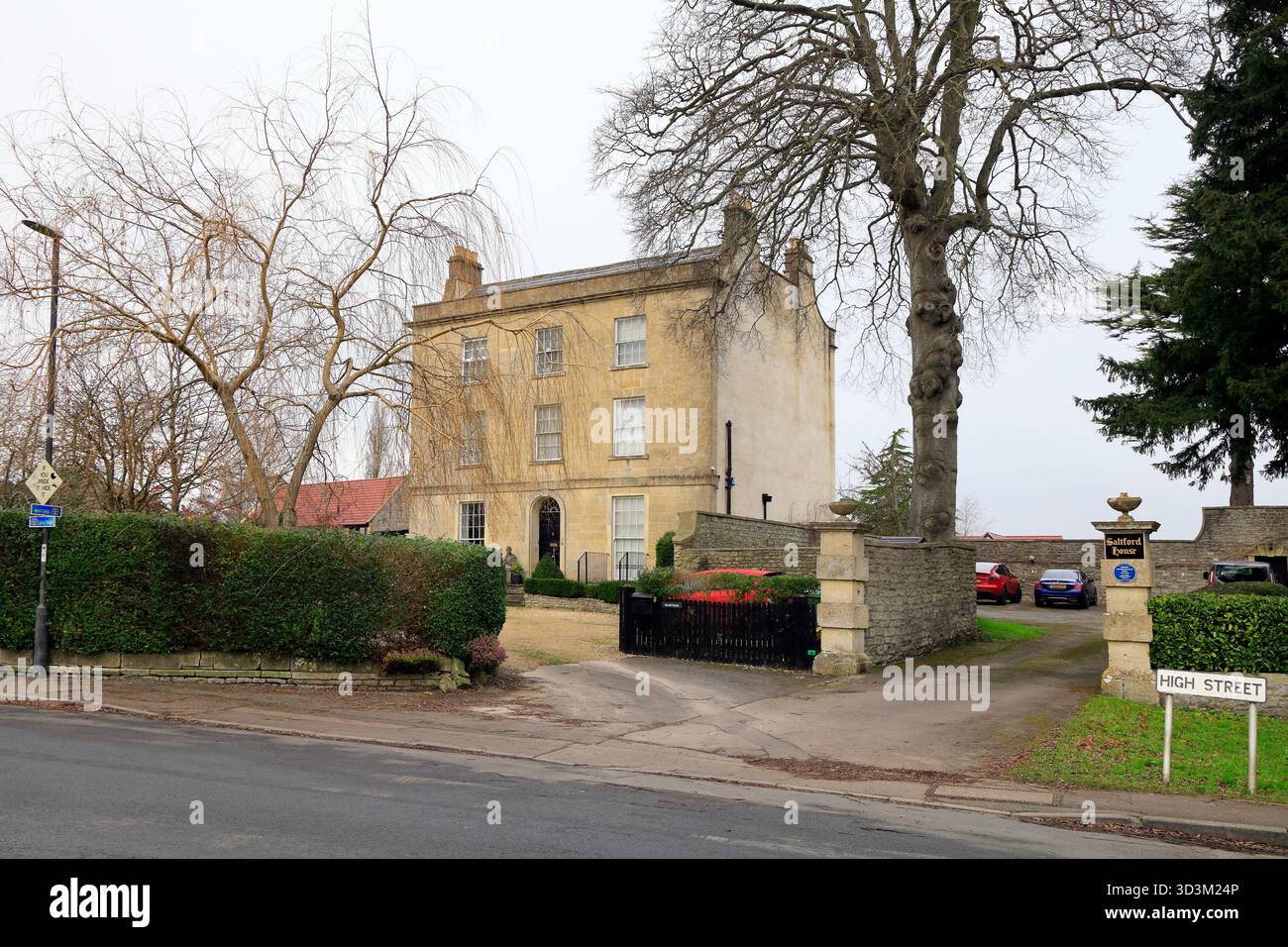 Tunnel House, a Grade II Listed Building, High Street, Saltford village ...