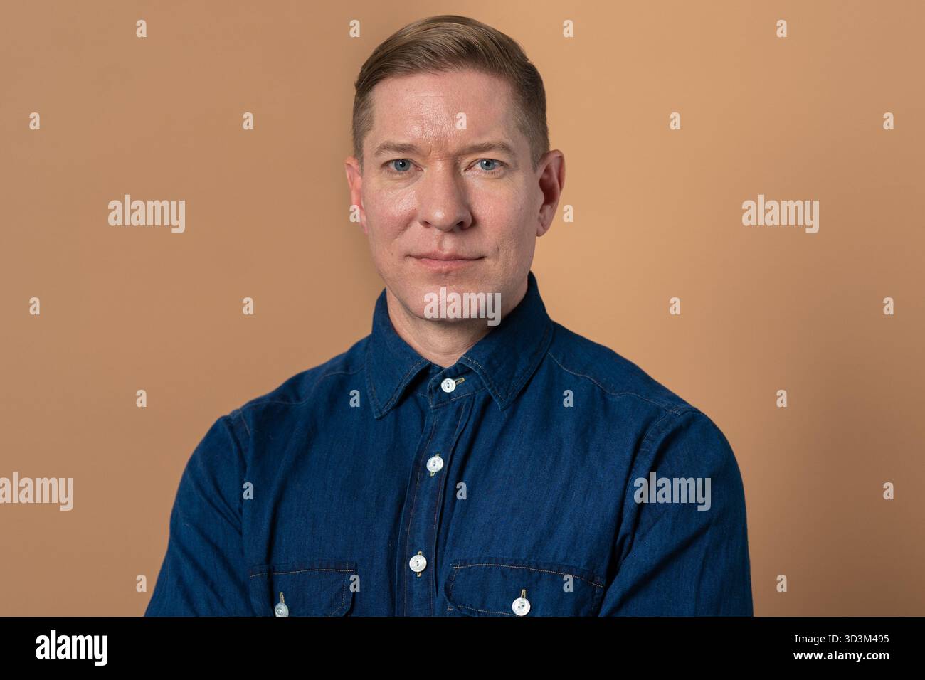 Joseph Sikora poses for a portrait on Thursday, Oct. 30, 2025, in New ...