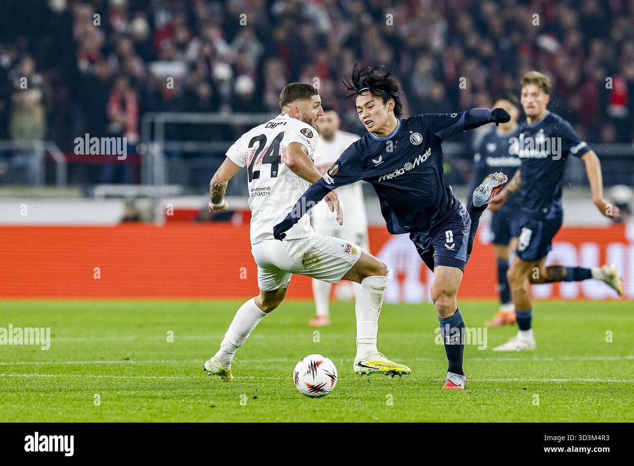 STUTTGART , 06-11-2025 , MHP Arena , season 2025 / 2026 , UEFA Europa ...