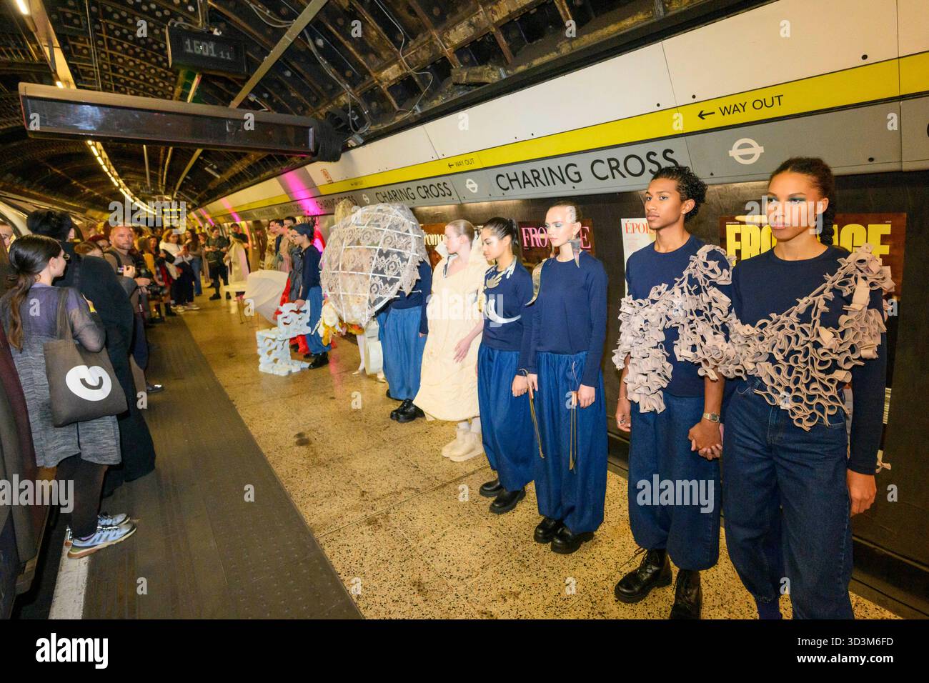 06/11/2025. London, UK Models on the catwalk wears French cheese ...