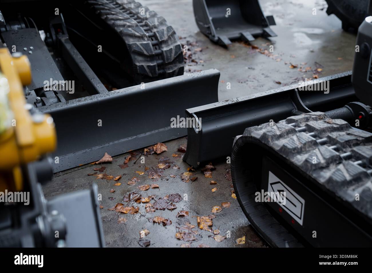 Industrial composition of tracked mini excavator undercarriage and ...