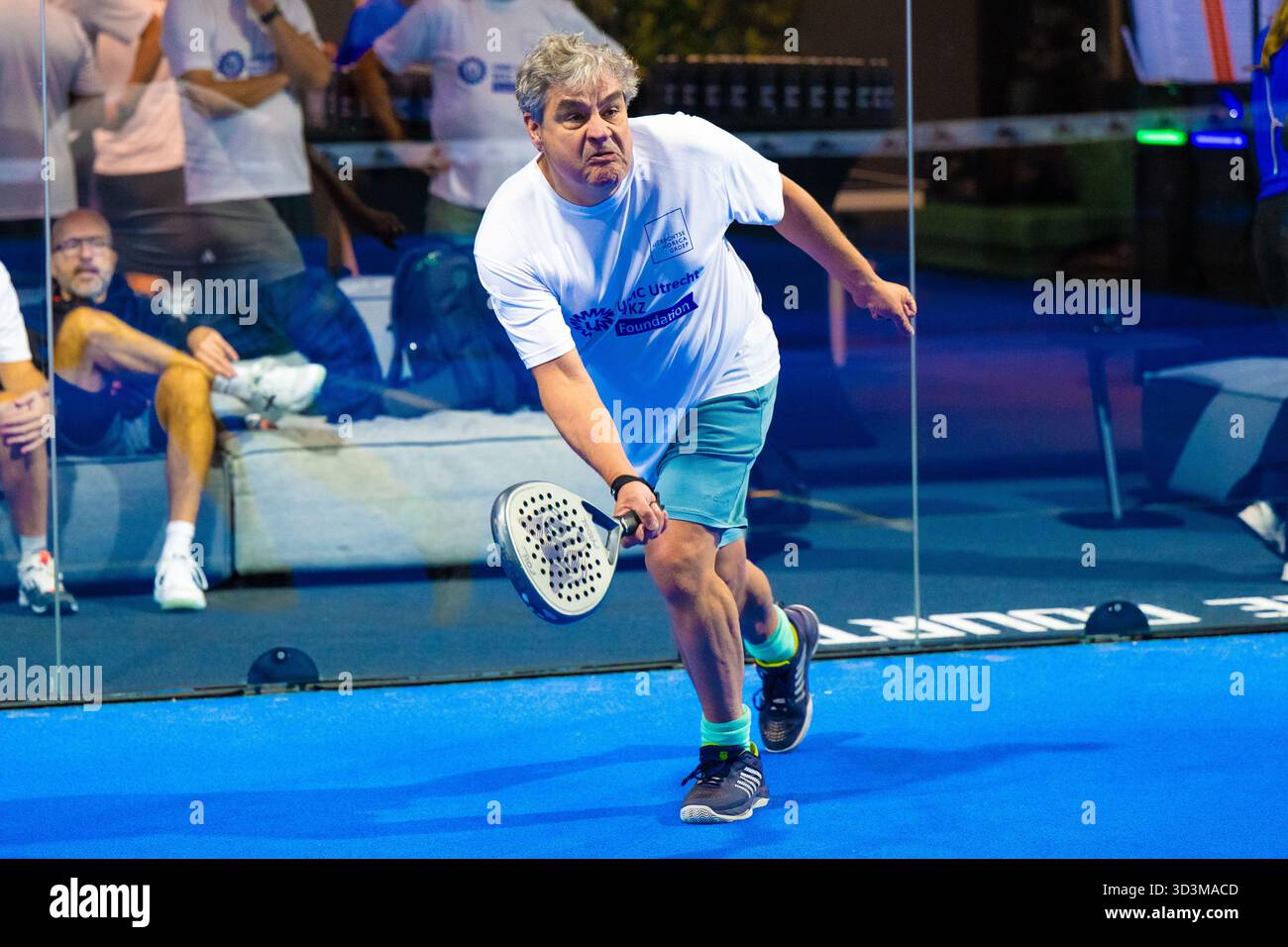 UTRECHT - Frank Lammers at a Padel tournament at HAL22 in Utrecht ...