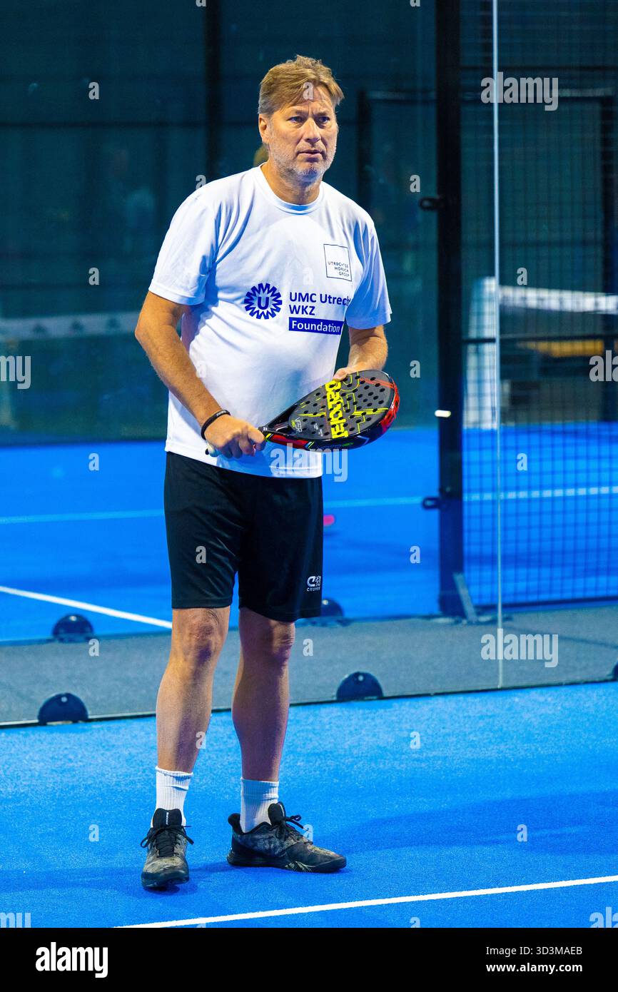 UTRECHT - Sander de Kramer at a Padel tournament at HAL22 in Utrecht ...