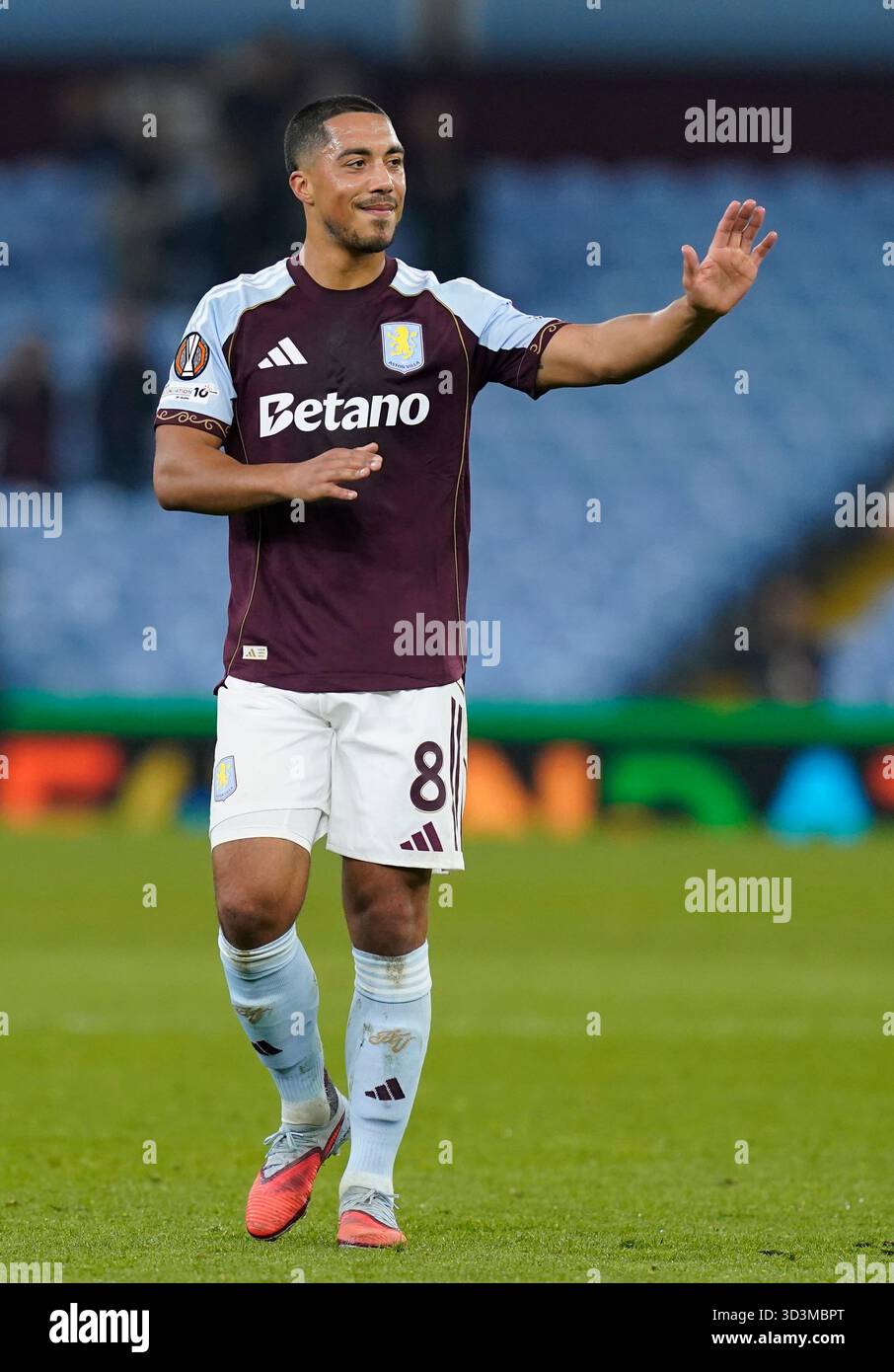 Birmingham, England, 6th November 2025. Youri Tielemans of Aston Villa ...