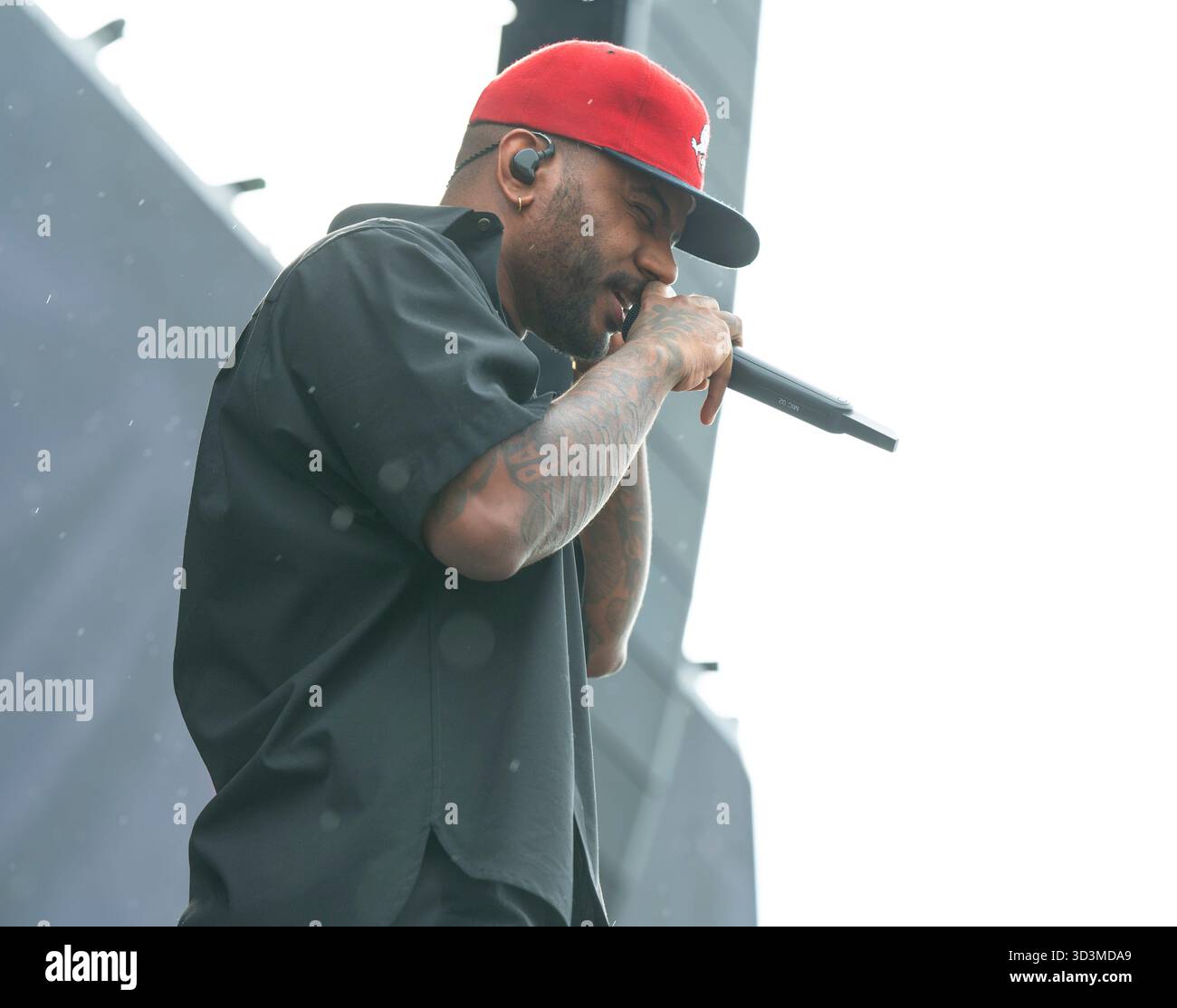 Bryson Tiller preforming at Wireless Festival, Finsbury Park, London UK ...
