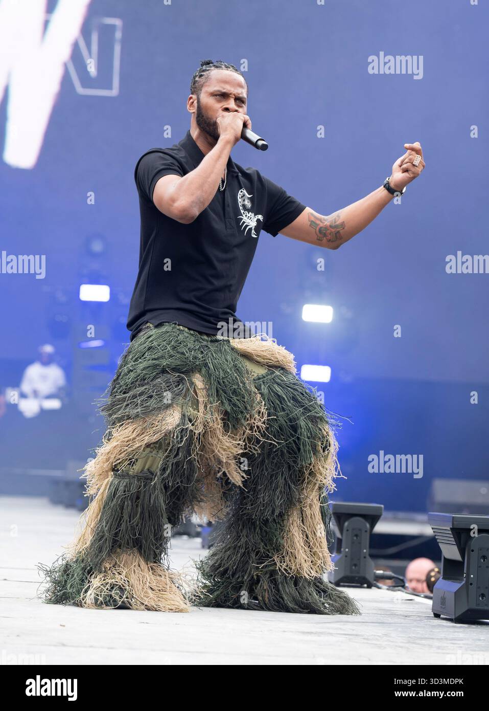 Dexta Daps preforming at Wireless Festival, Finsbury Park in London, UK ...