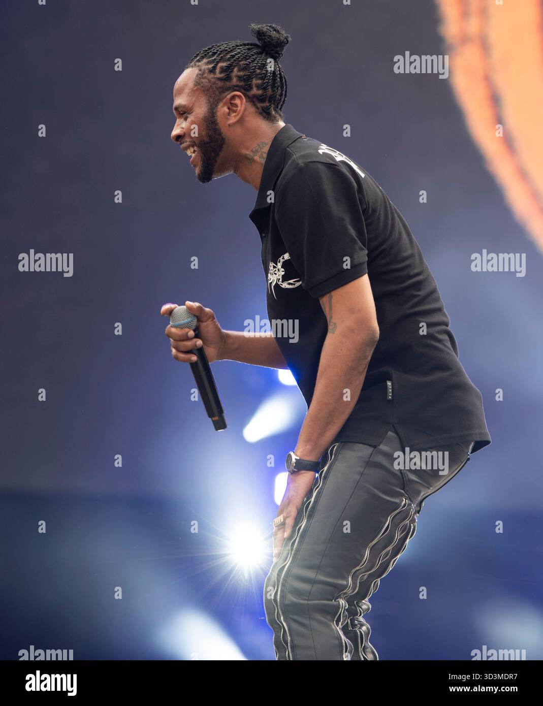 Dexta Daps preforming at Wireless Festival, Finsbury Park in London, UK ...