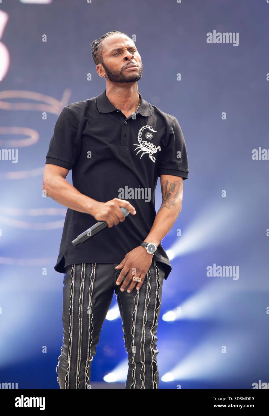 Dexta Daps preforming at Wireless Festival, Finsbury Park in London, UK ...