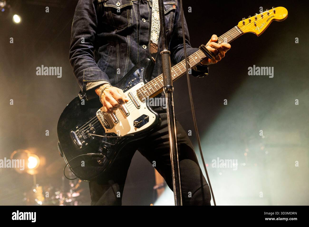 Milano, Italy, November 06 2025. Johnny Marr plays a Fender Jaguar ...