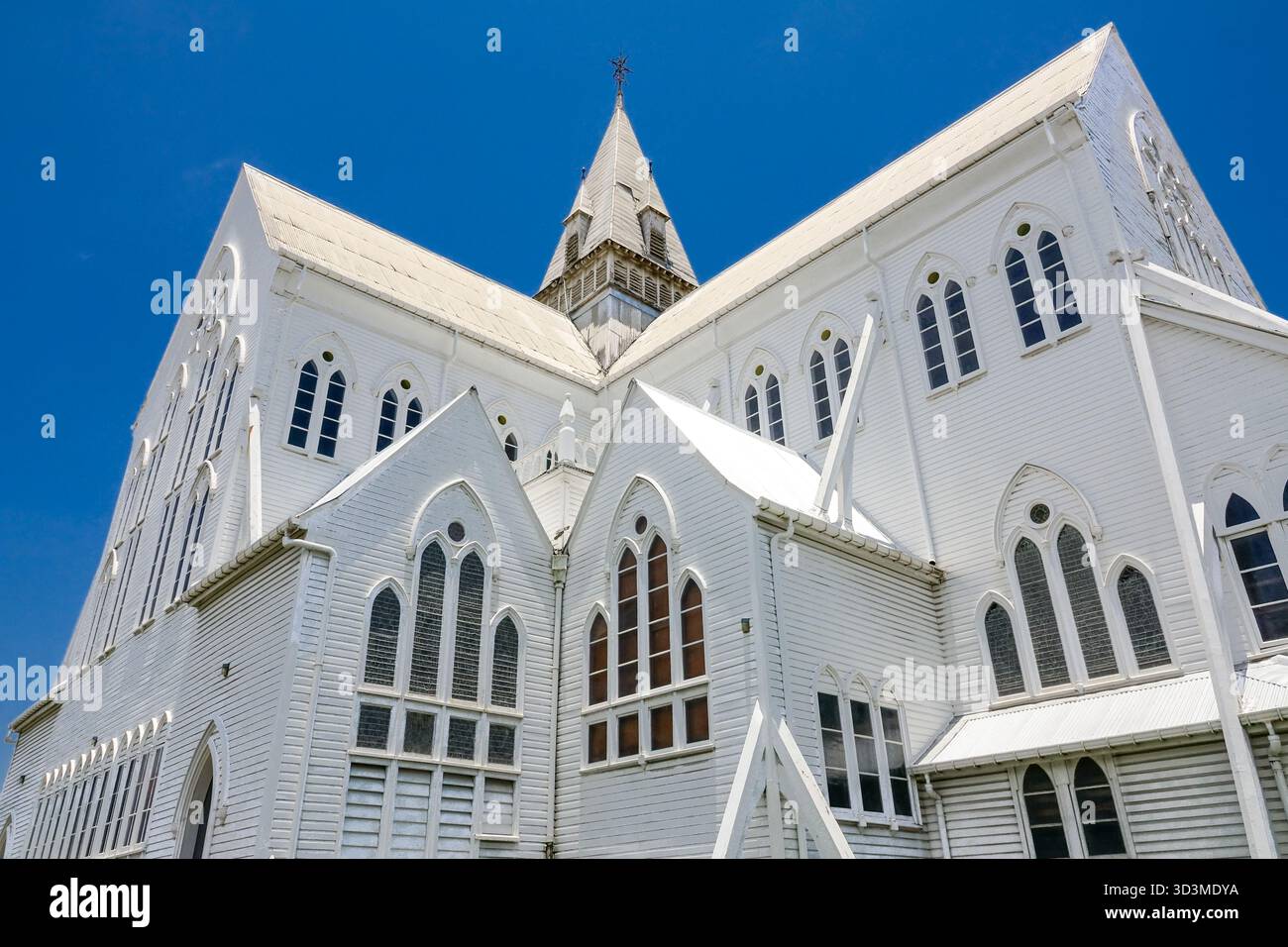 St. George's Cathedral, an Anglican cathedral built of timber ...