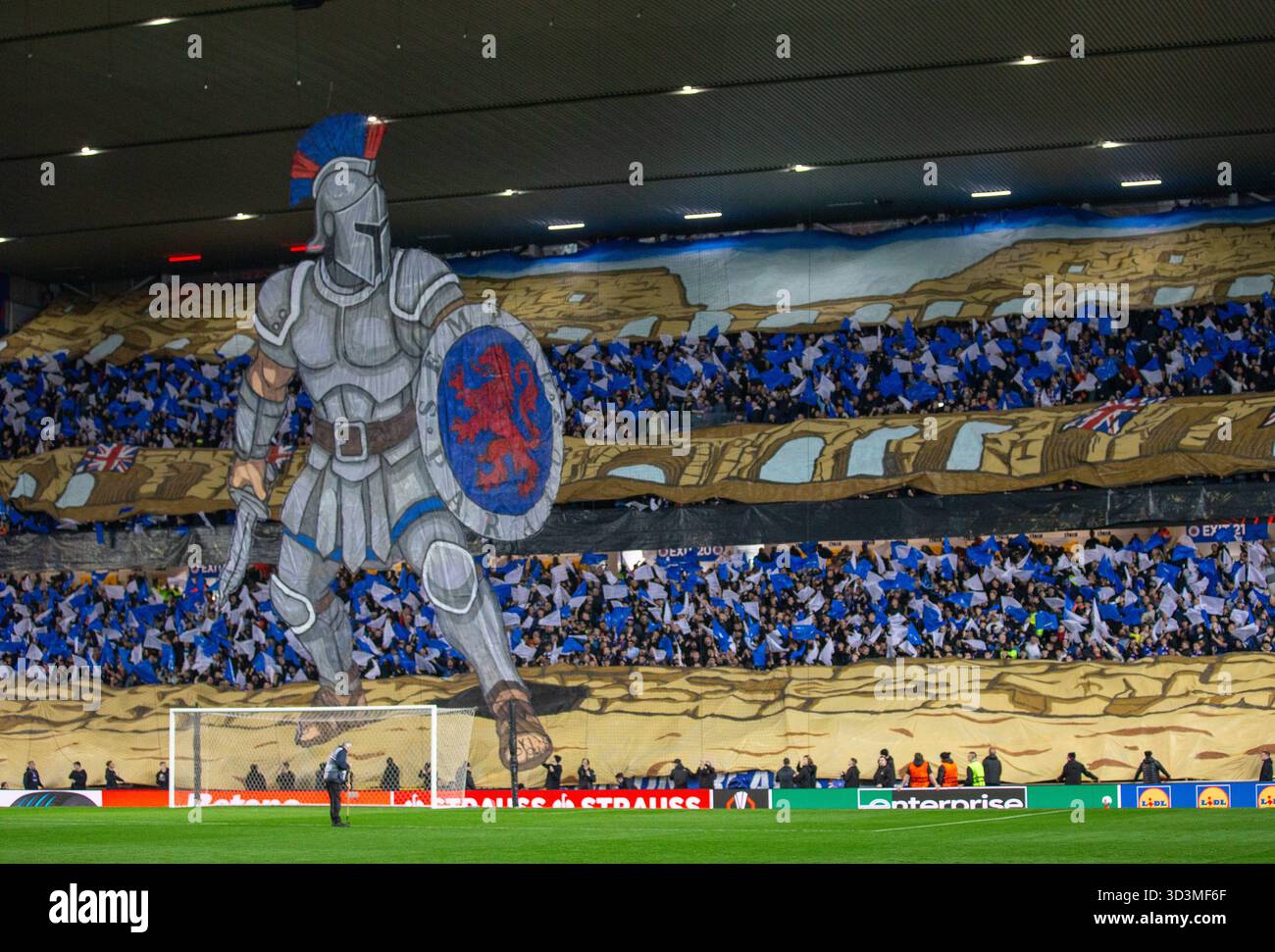 6th November 2025; Ibrox Stadium, Glasgow, Scotland; UEFA Europa League ...