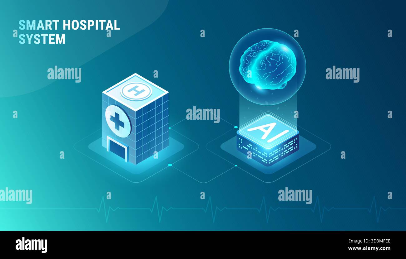 Healthcare systems technology Stock Vector Images - Alamy