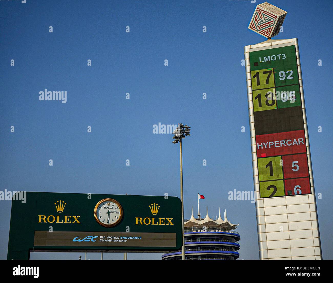 11/5/2025 - Timetable during the Media Day of WEC - Bapco Energies 8 ...