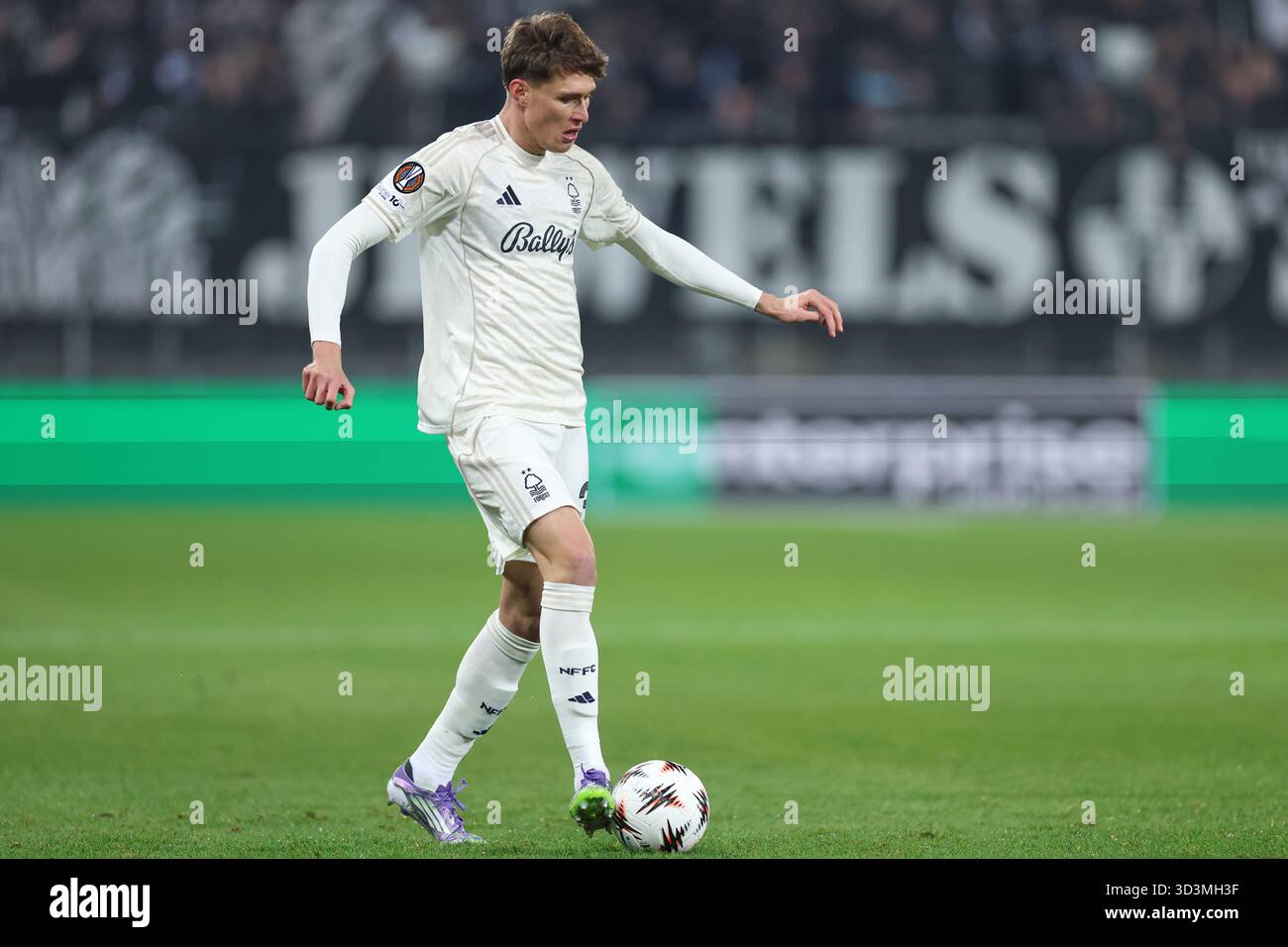 UEFA Europa League 2025 group stage match between SK Sturm Graz and ...