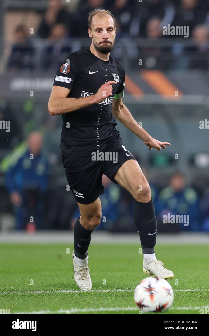 UEFA Europa League 2025 group stage match between SK Sturm Graz and ...