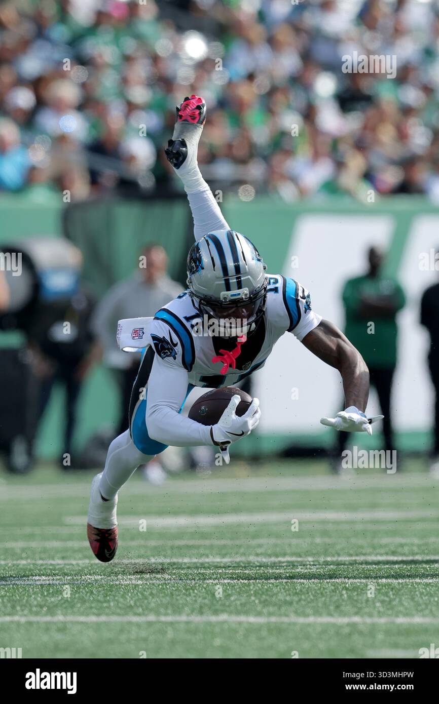 Carolina Panthers wide receiver Jimmy Horn Jr. (15) in action against ...