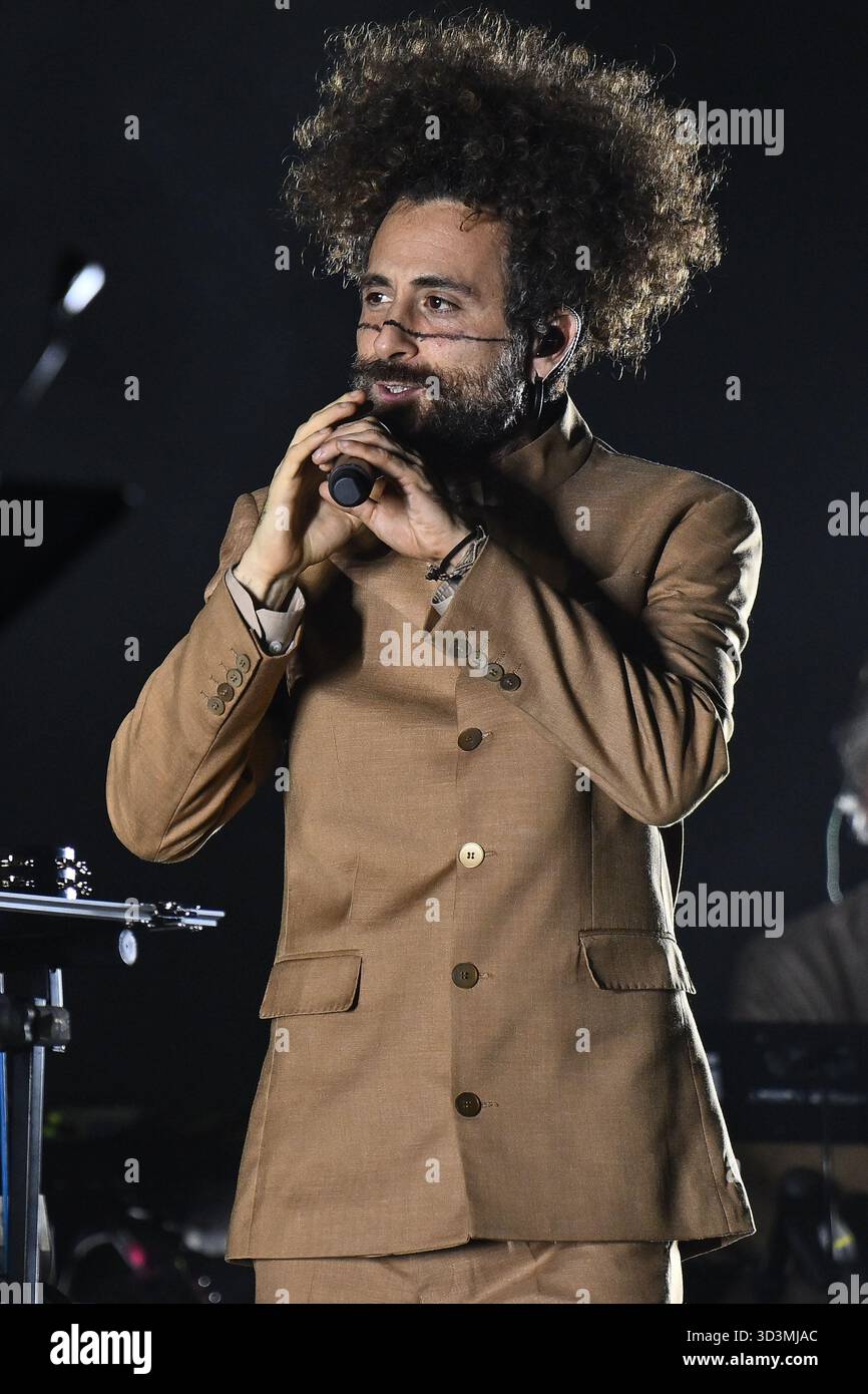 Gio Evan during L’Affine del Mondo Tour 2025 at the Auditorium della ...