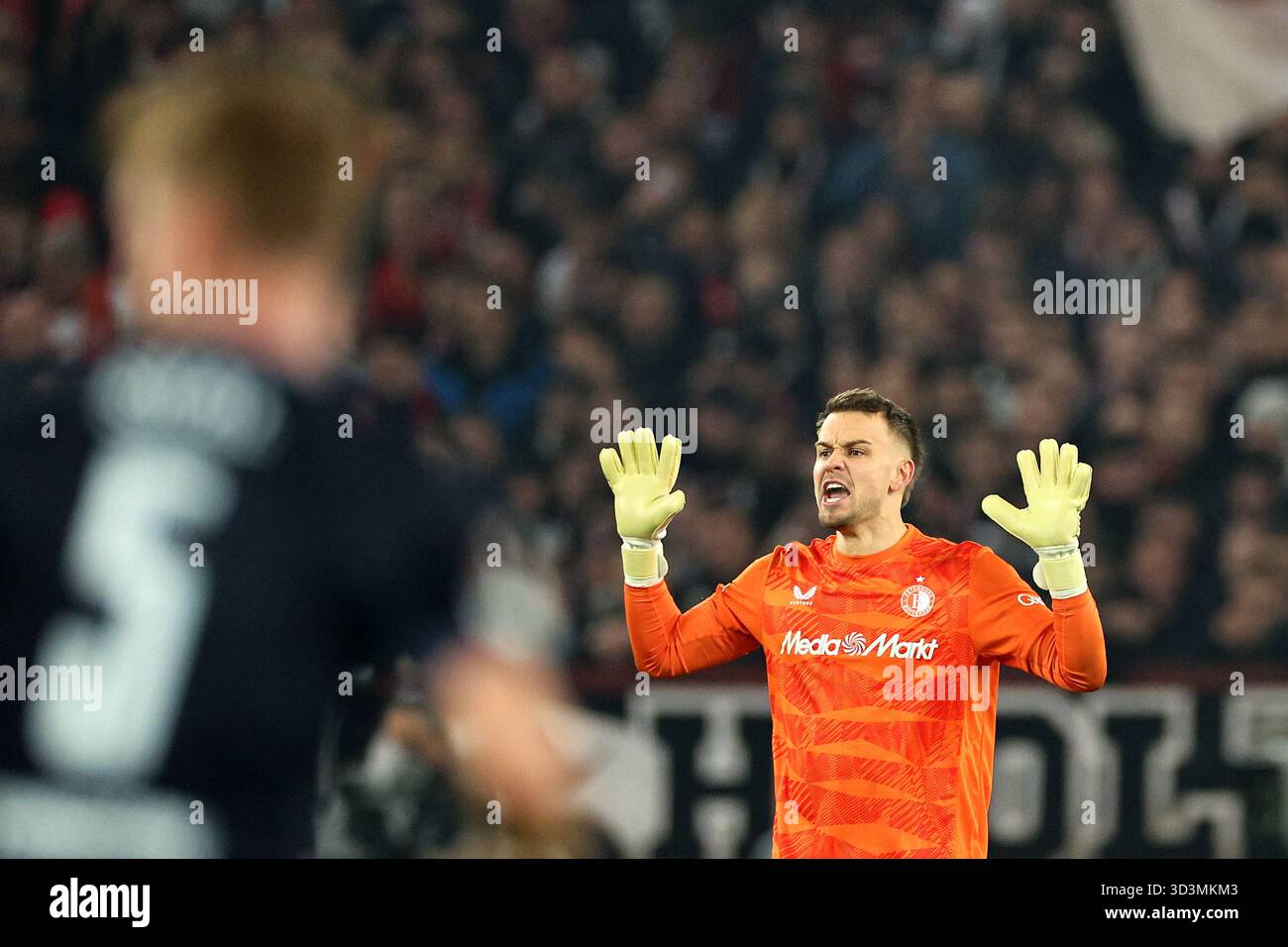 STUTTGART - Feyenoord goalkeeper Timon Wellenreuther during the UEFA ...