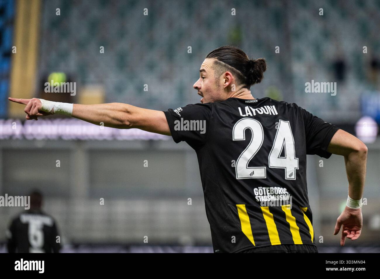 251106 Amor Layouni of Häcken during the UEFA Conference League ...