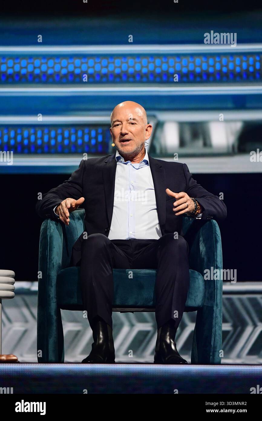 Miami, USA. 06th Nov, 2025. Founder and Executive Chairman of Amazon ...