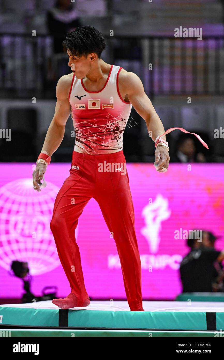 October 19, 2025, Jakarta, Indonesia: DAIKI HASHIMOTO competes on the ...