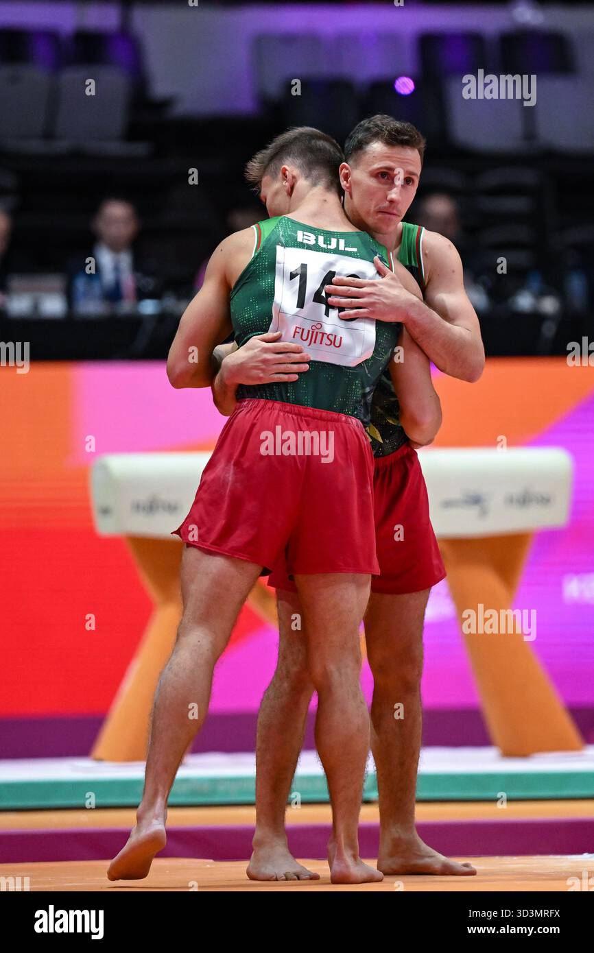 October 19, 2025, Jakarta, Indonesia: KEVIN PENEV hugs his brother ...