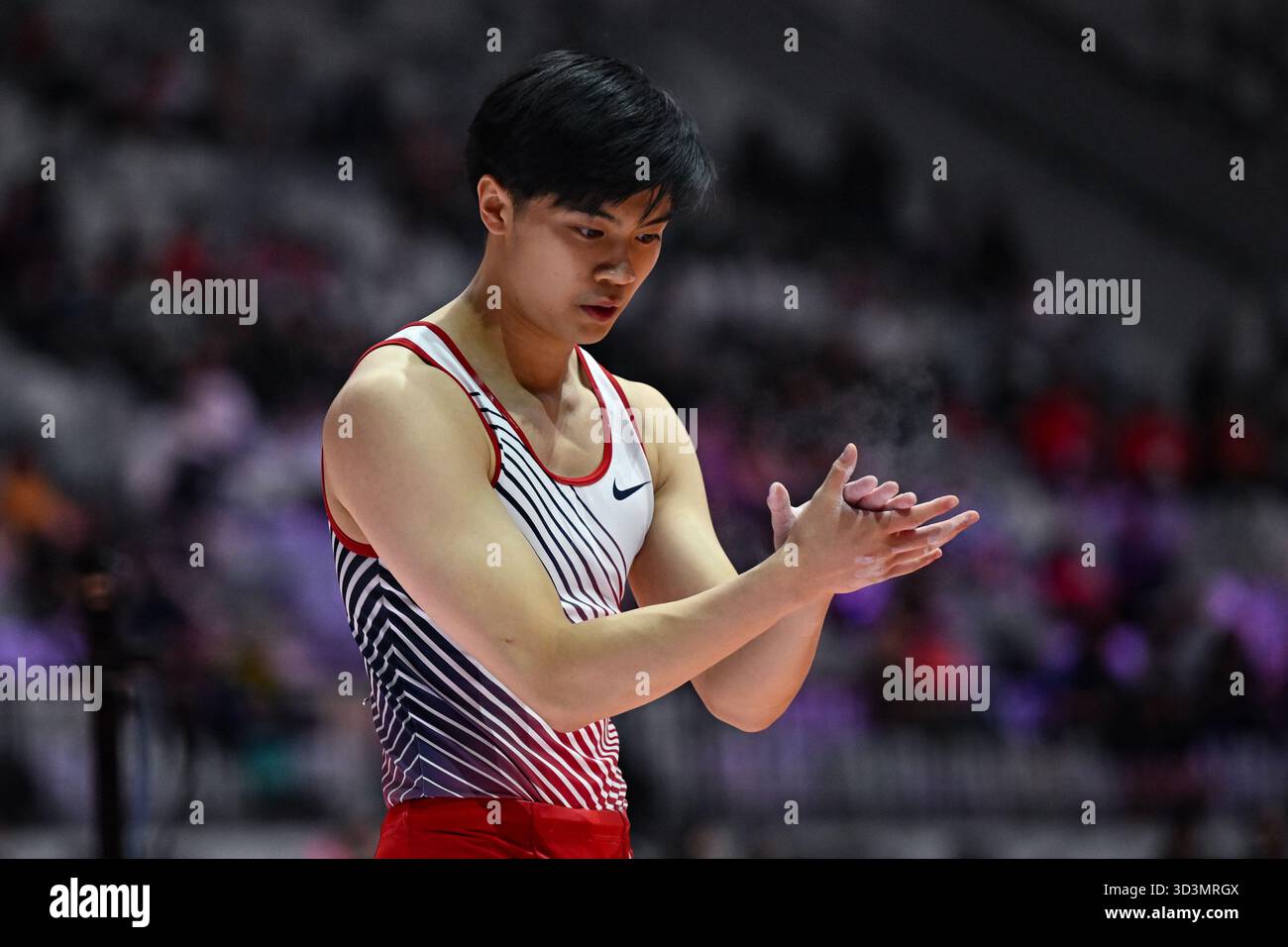 October 19, 2025, Jakarta, Indonesia: BRANDON DANG competes on the ...