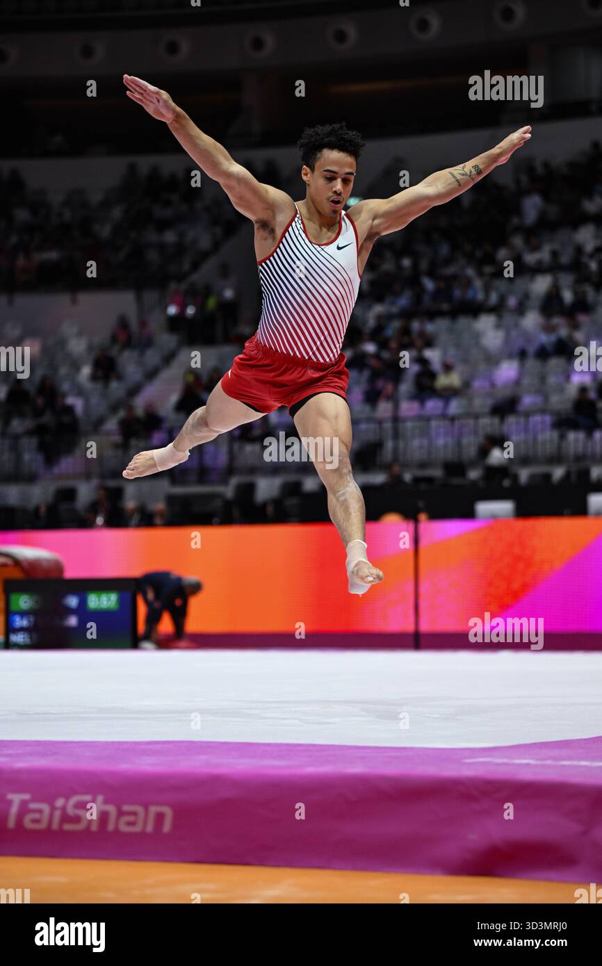 October 19, 2025, Jakarta, Indonesia: KAMERON NELSON competes on the ...