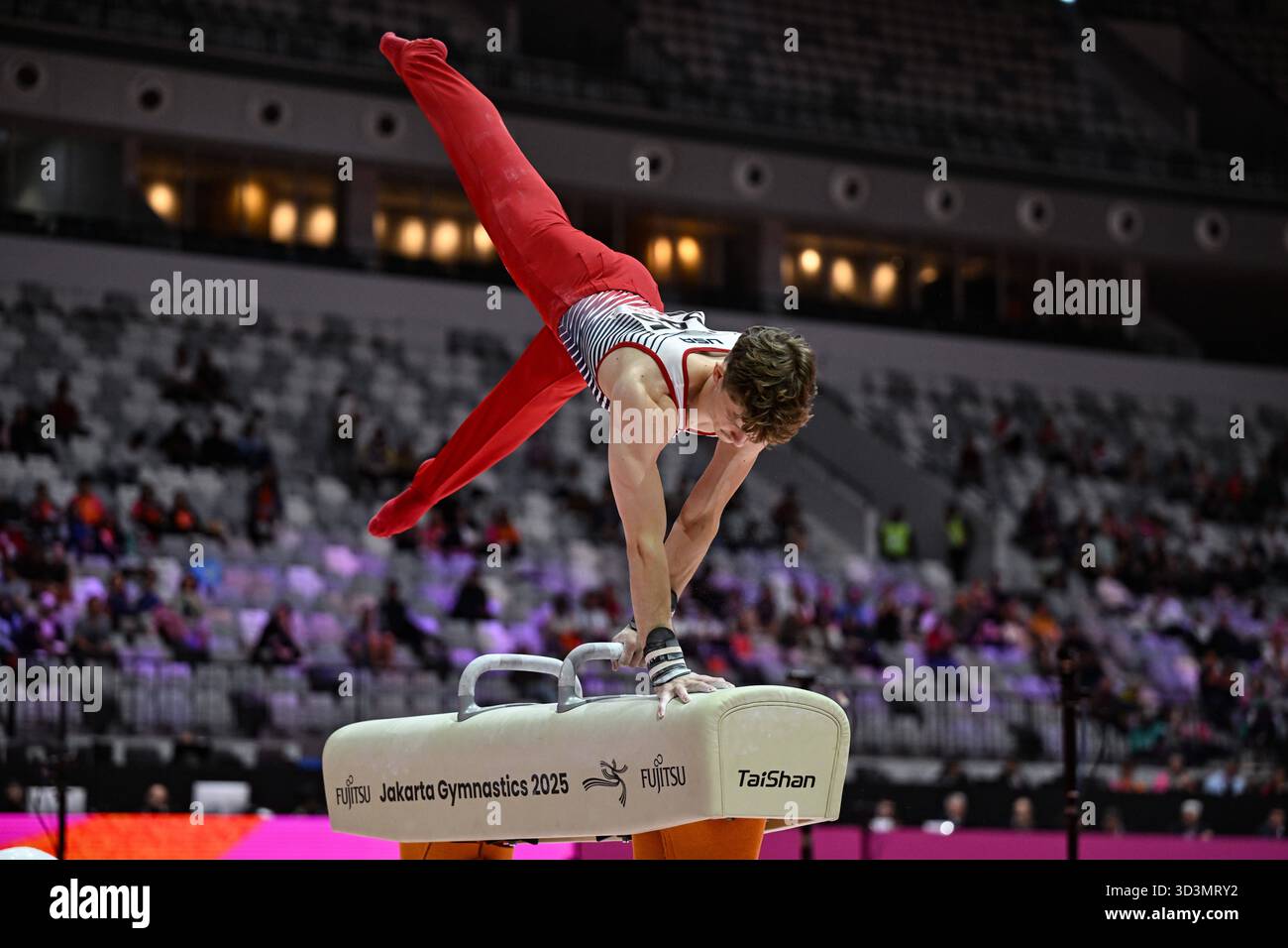 October 19, 2025, Jakarta, Indonesia: PATRICK HOOPES competes on the ...
