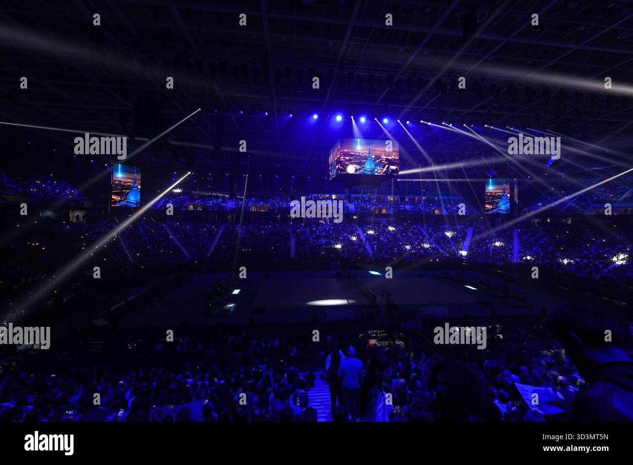 Turin, Nitto ATP Finals Grand Opening Show 'The Music Match'. Pictured ...