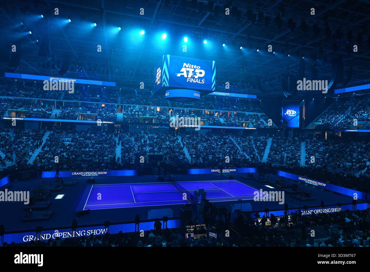 Turin, Nitto ATP Finals Grand Opening Show 'The Music Match'. Pictured ...