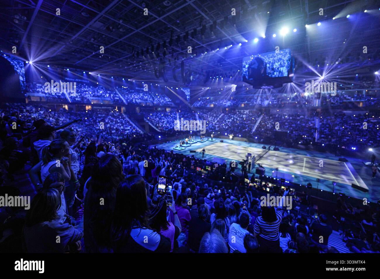 Turin, Nitto ATP Finals Grand Opening Show 'The Music Match'. Pictured ...