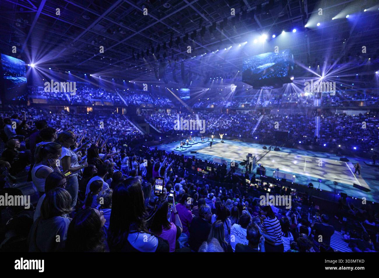 Turin, Nitto ATP Finals Grand Opening Show 'The Music Match'. Pictured ...