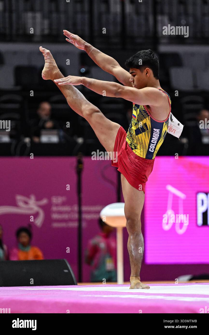 October 19, 2025, Jakarta, Indonesia: ANGEL BARAJAS competes on the ...