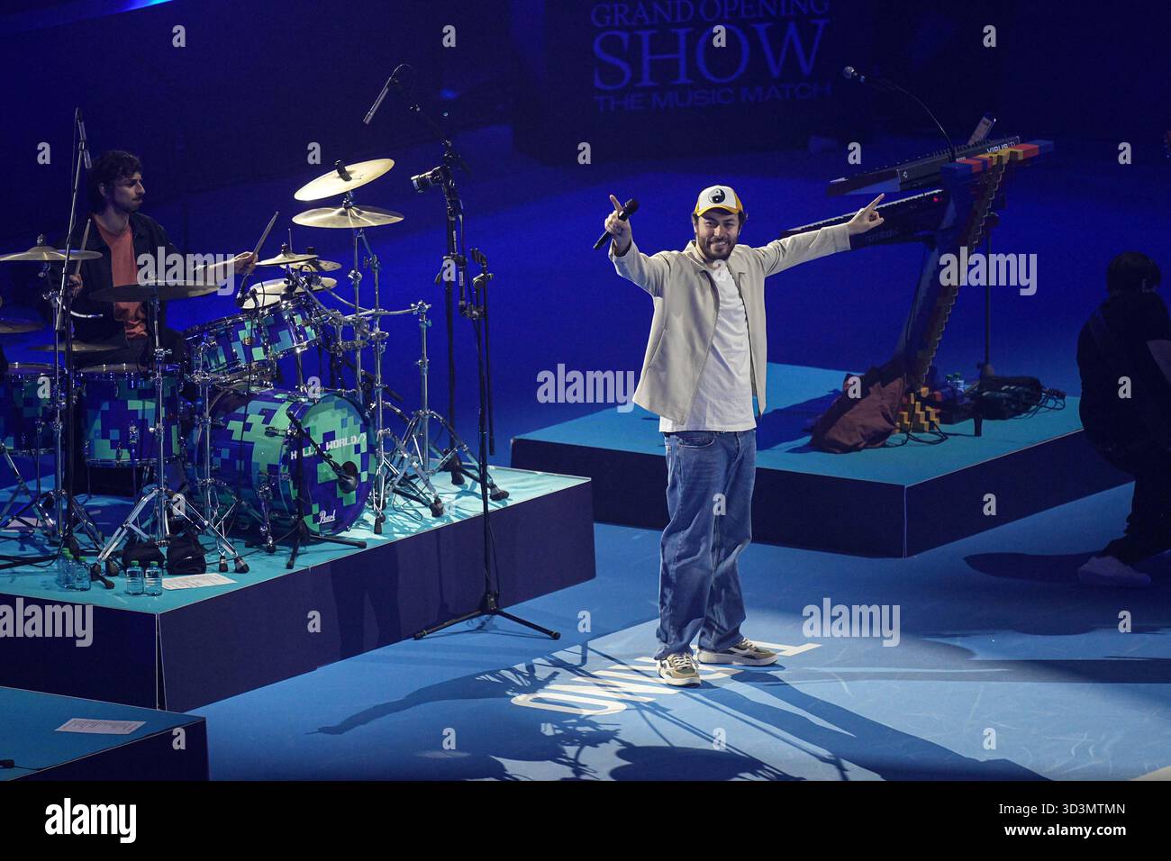 Turin, Nitto ATP Finals Grand Opening Show 'The Music Match' Pictured ...