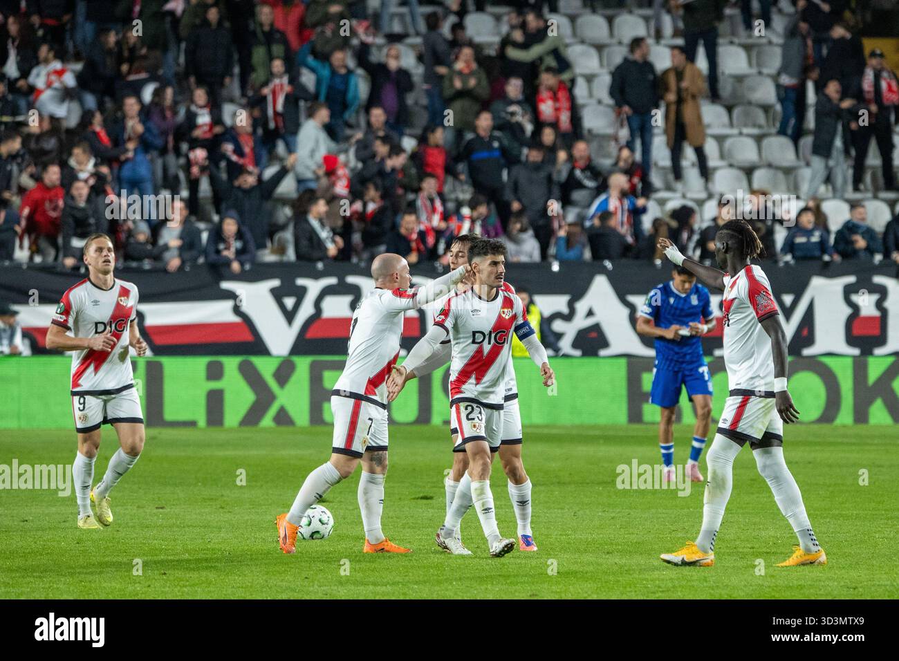 Madrid, Spain. 06th Nov, 2025. Isaac Palazón of Rayo Vallecano ...