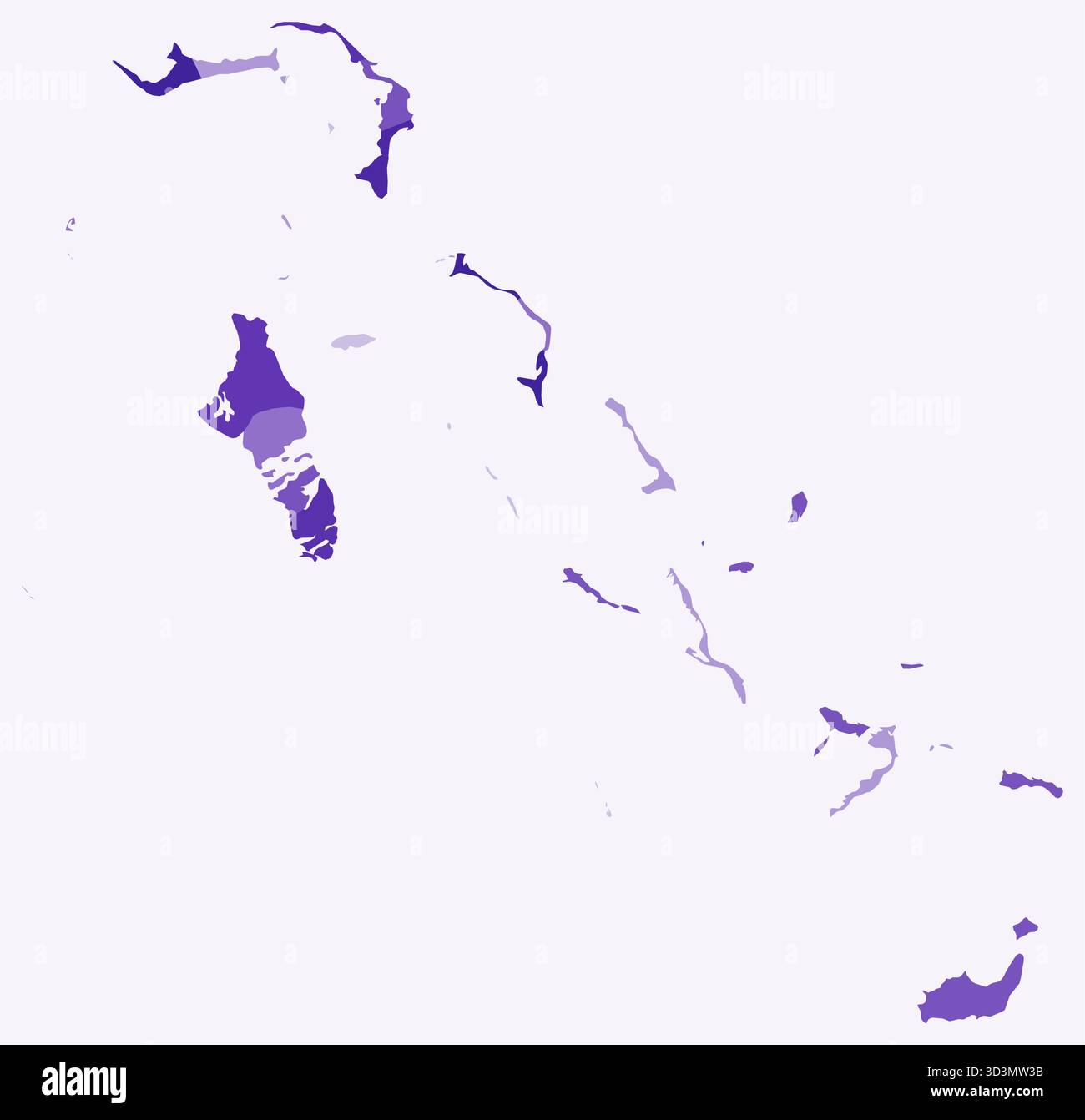 Blank nassau map hi-res stock photography and images - Alamy
