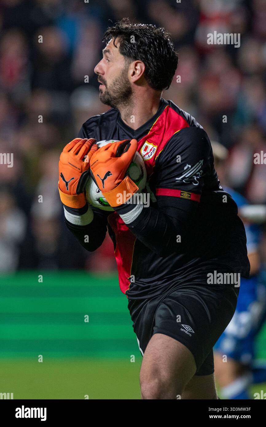 November 7, 2025, Madrid, Madrid, Spain: AUGUSTO BATALLA of Rayo ...