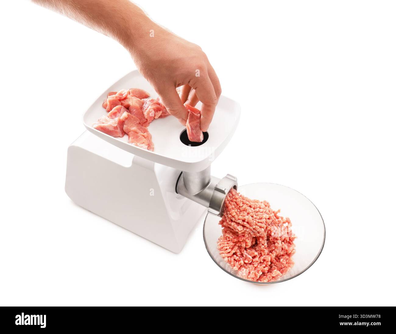 Beef burger hand Cut Out Stock Images & Pictures - Alamy