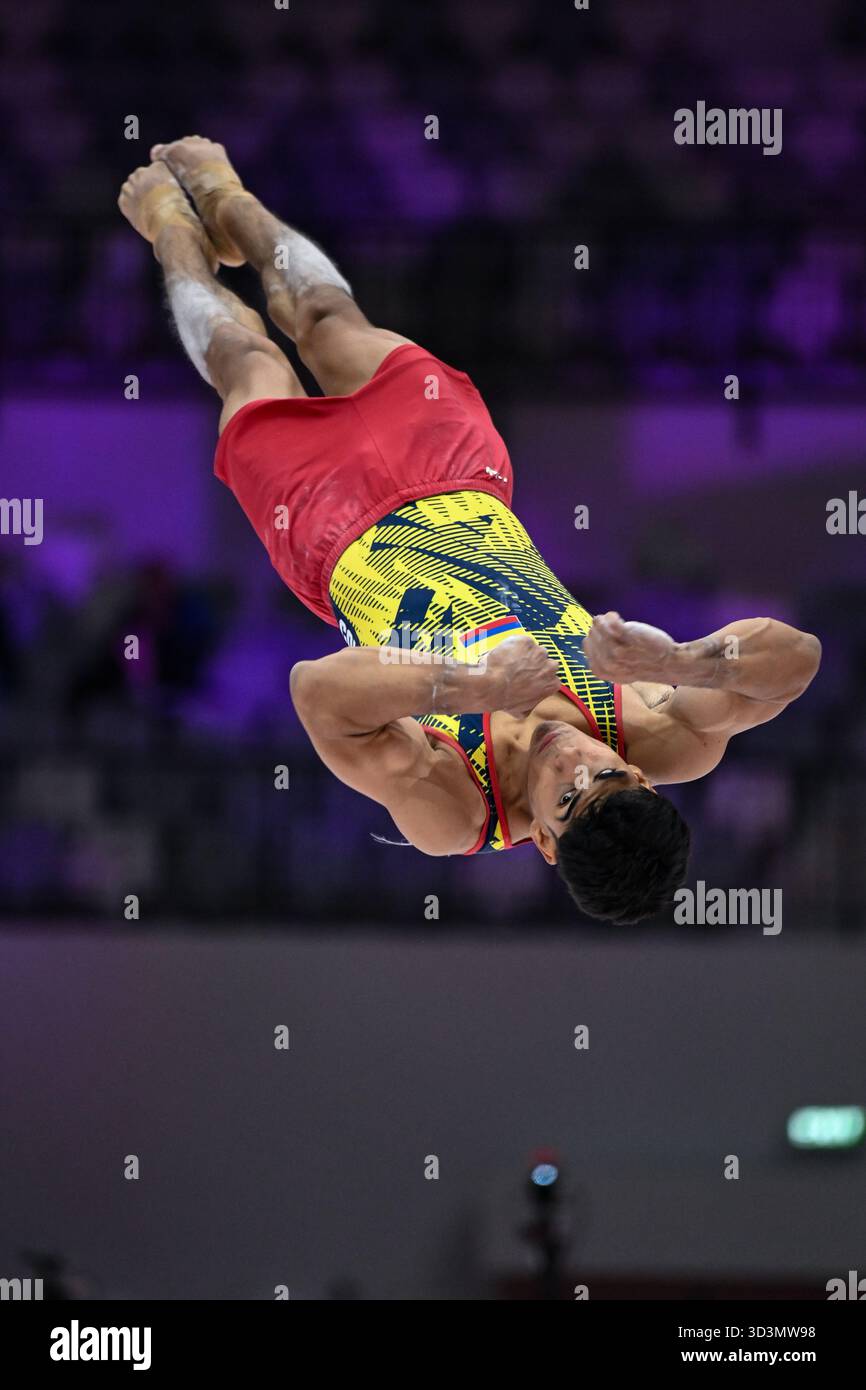October 19, 2025, Jakarta, Indonesia: ANGEL BARAJAS competes on the ...