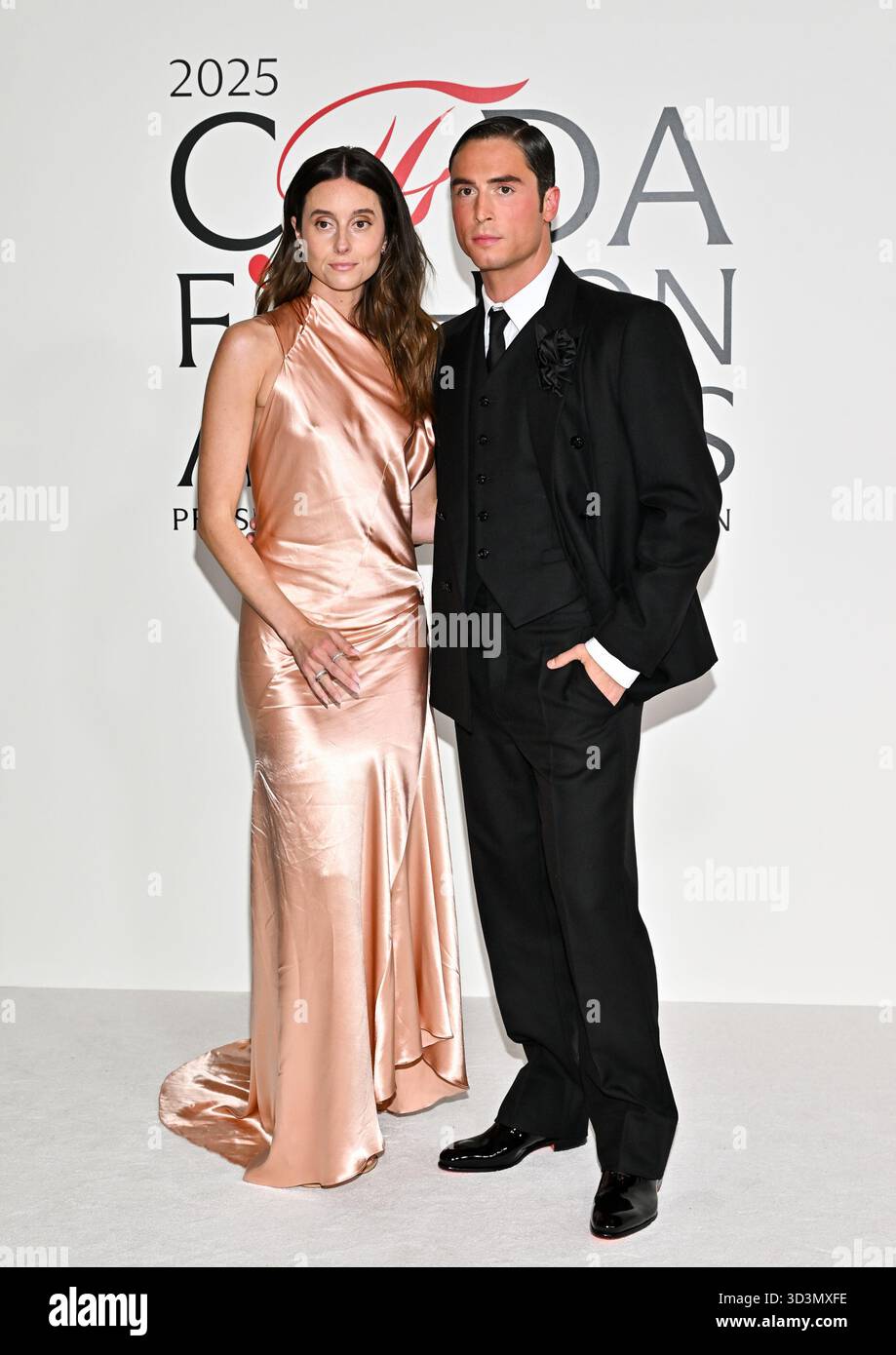 Mary Beth Barone, left, and Benito Skinner attend the CFDA Fashion ...