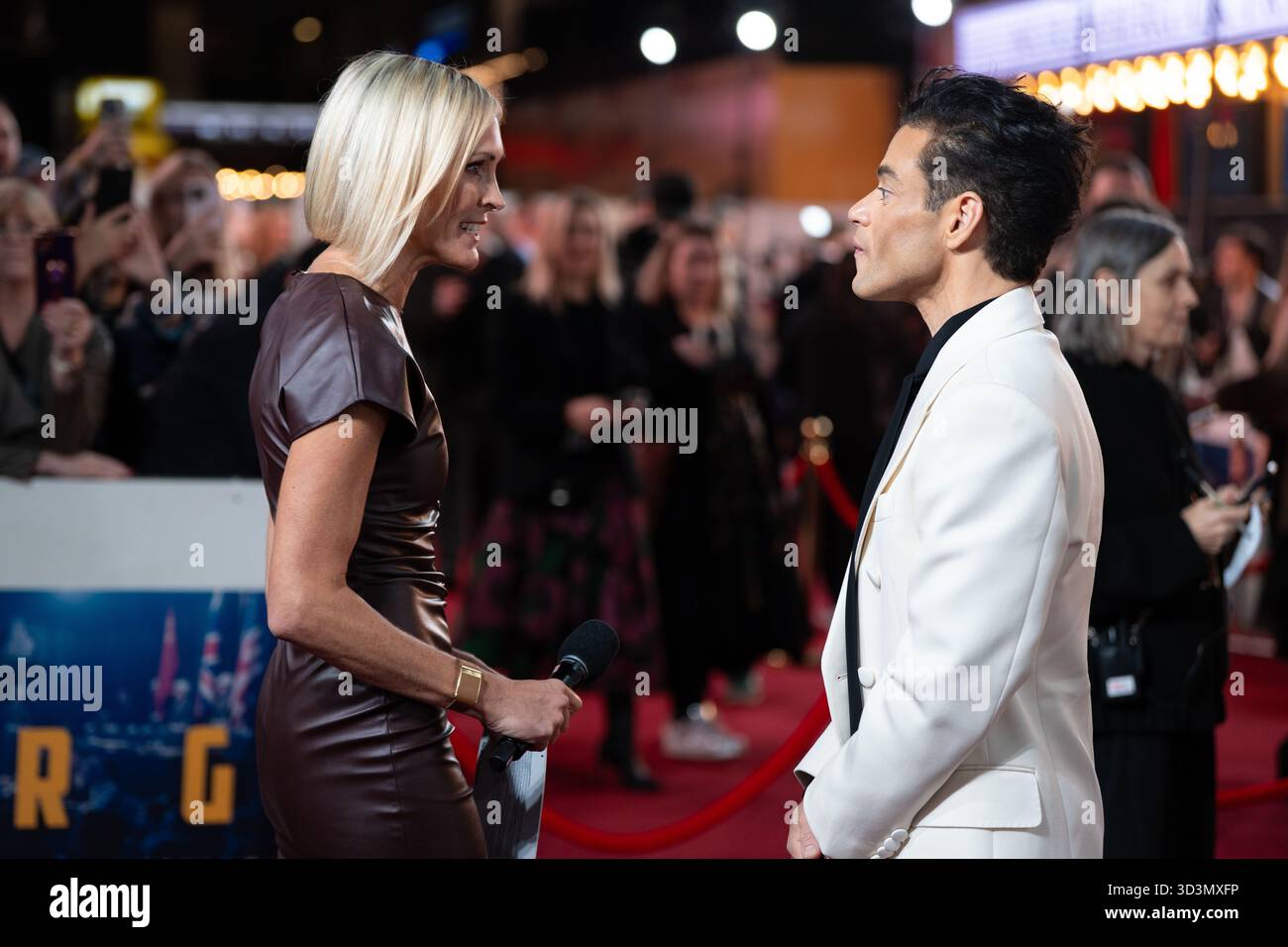 Rami Malek attends the "Nuremberg" UK Premiere at Odeon Luxe Leicester Square (Photo by Lounis ...