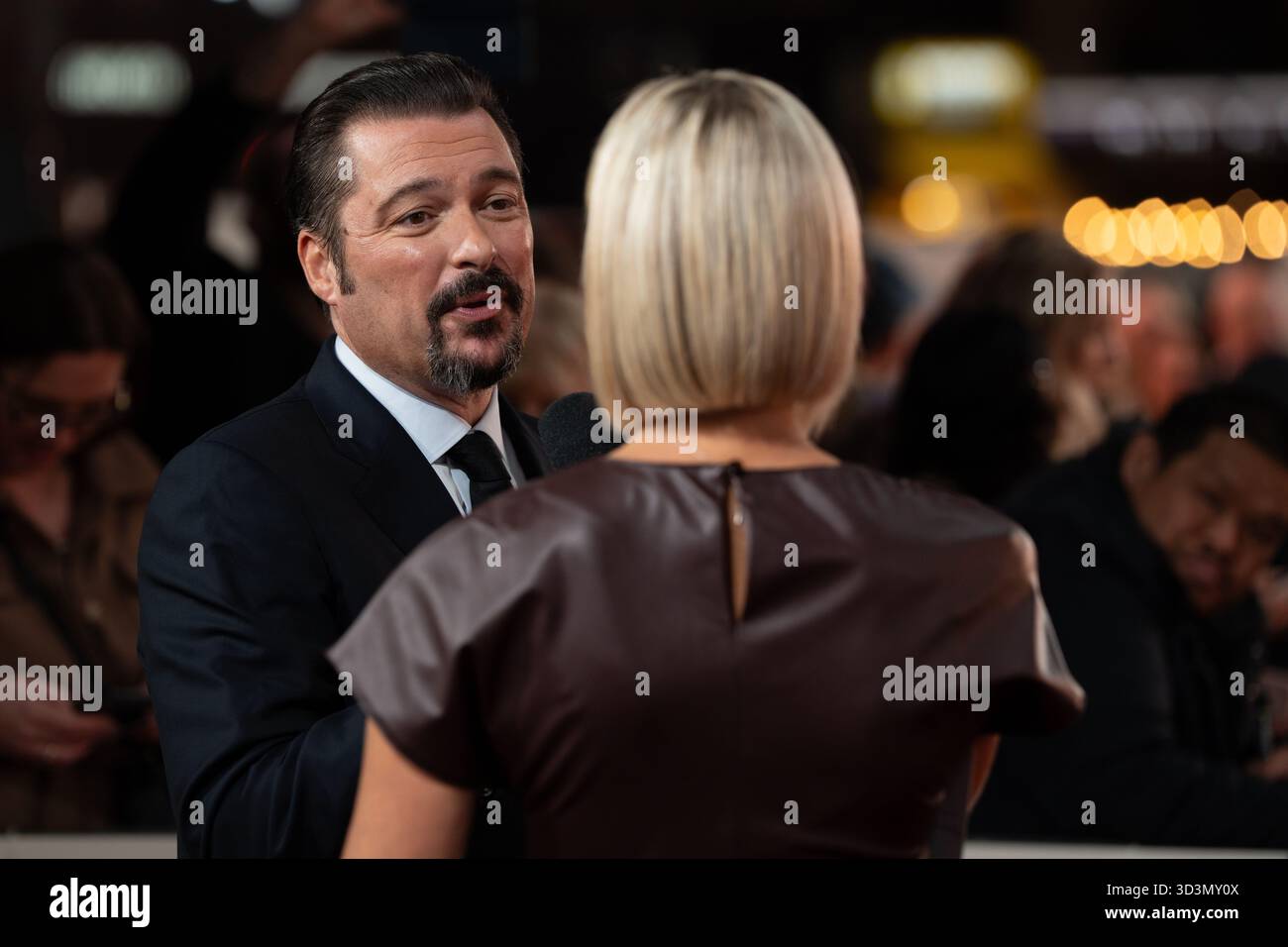James Vanderbilt attends the "Nuremberg" UK Premiere at Odeon Luxe Leicester Square (Photo by ...
