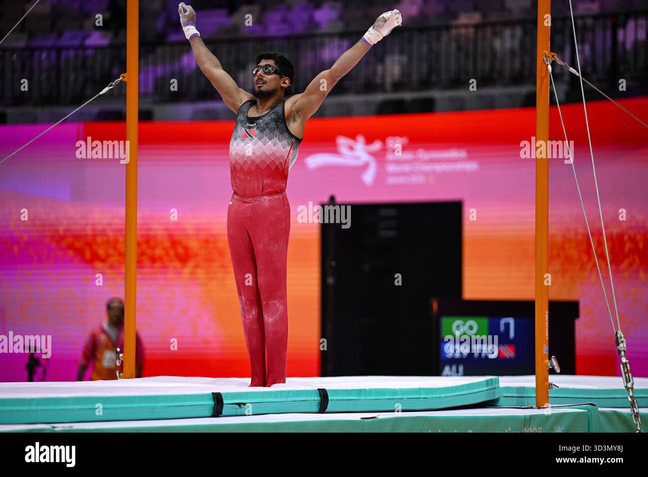 October 20, 2025, Jakarta, Indonesia: JAMEEL ALI competes on the high ...