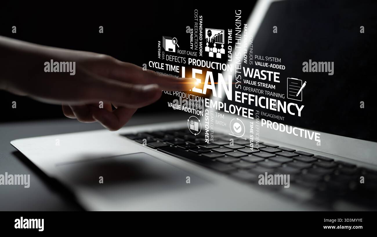 Lean manufacturing principles concept hi-res stock photography and ...