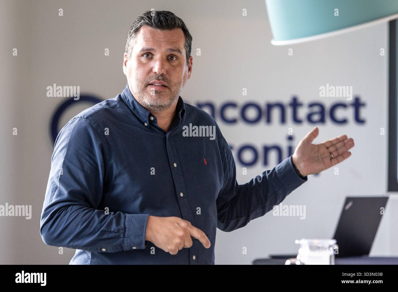Jonathan Romain, Chief Commercial Officer Bancontact Payconiq Company pictured during the ...
