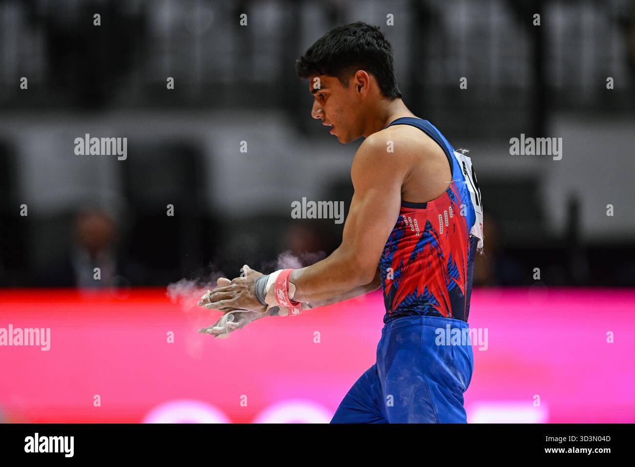October 22, 2025, Jakarta, Indonesia: ANGEL BARAJAS competes on the ...