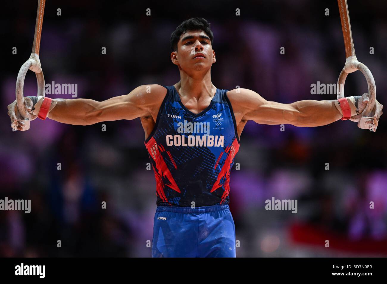 October 22, 2025, Jakarta, Indonesia: ANGEL BARAJAS competes on the ...